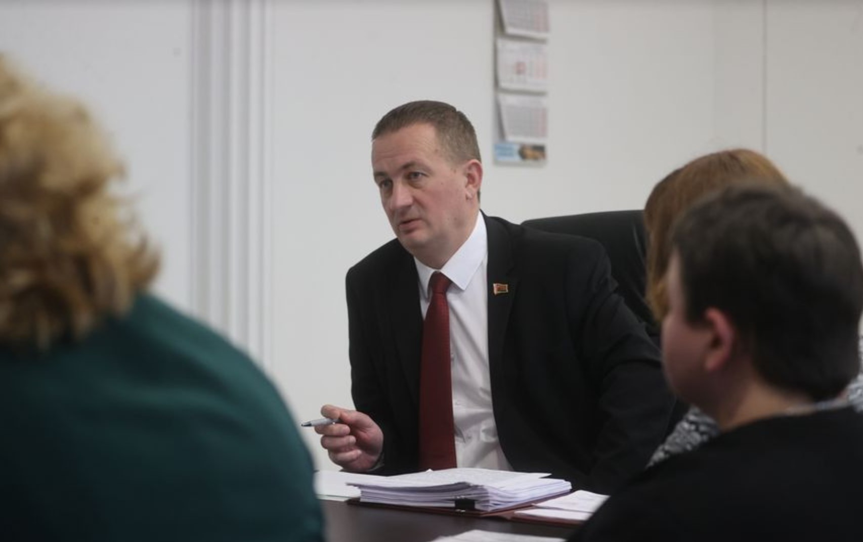 Александр Турчин провел прием жителей Березинского района | Район.бай